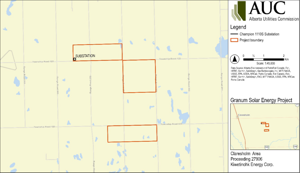 Granum Solar Energy Project - AUC