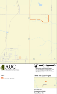 Three Hills Solar Project - AUC