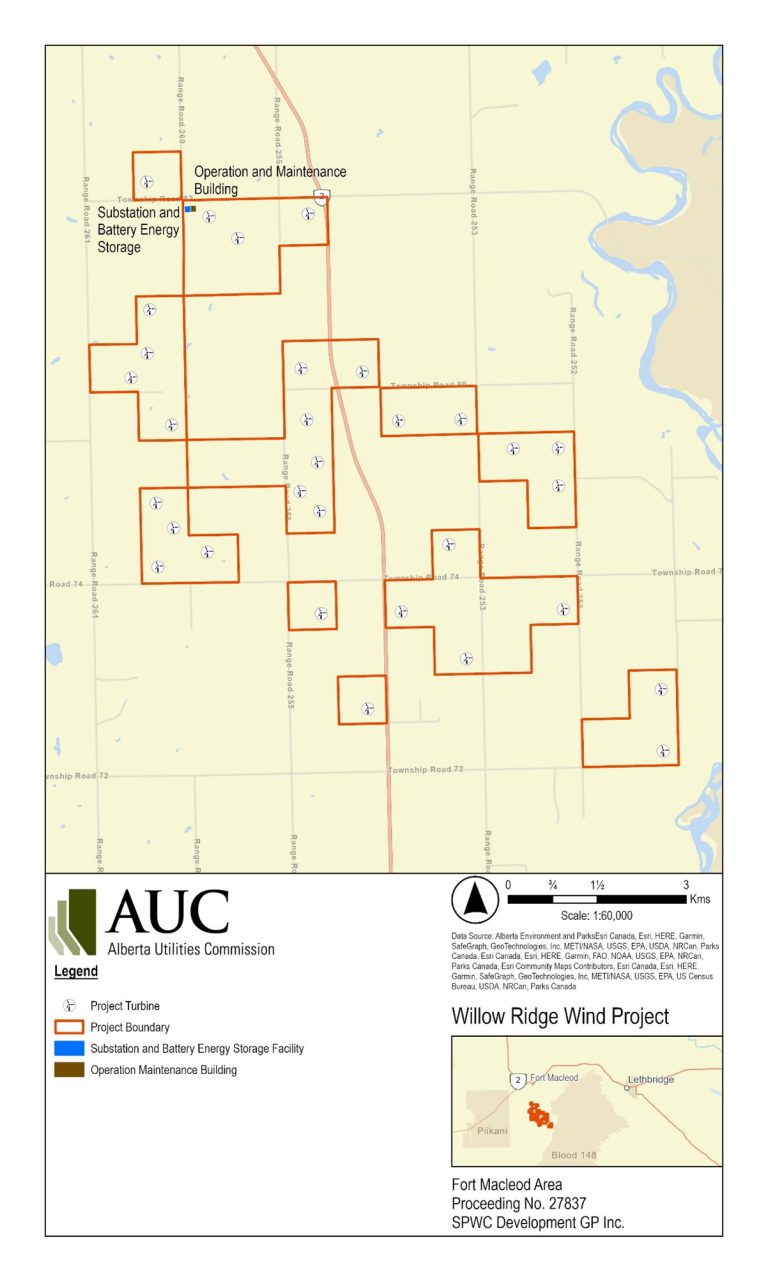 Willow Ridge Wind Project - AUC