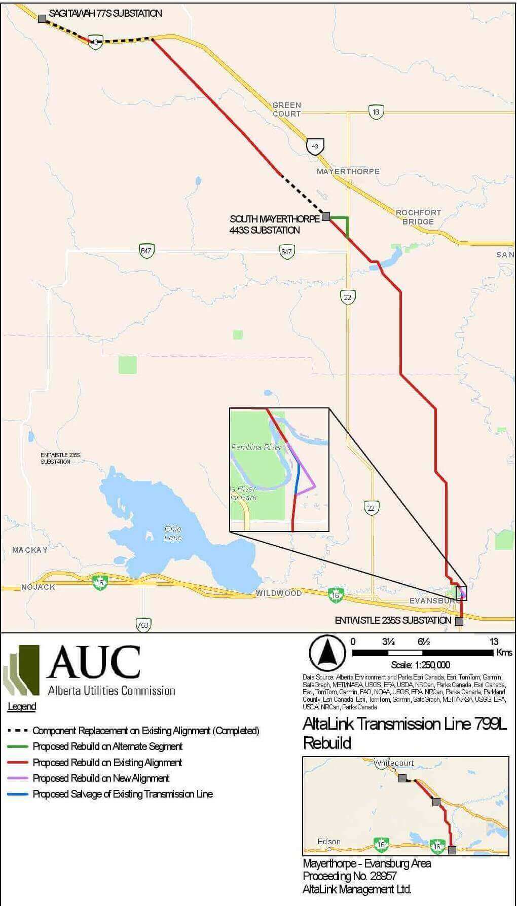 AltaLink Management Ltd. Transmission Line 799L Rebuild - AUC